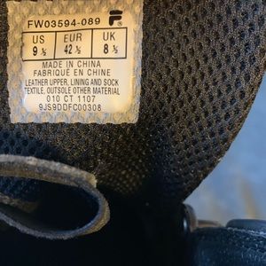 Fila | Shoes | Filas Helmsman Black Hi | Poshmark